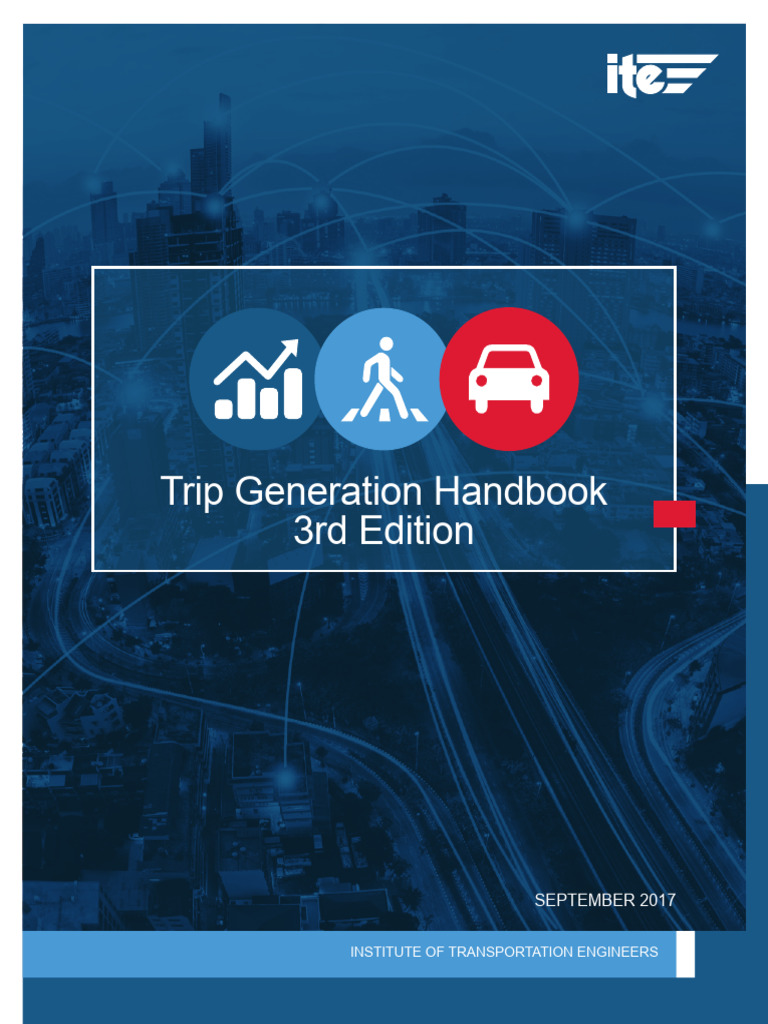 Trip Generation Handbook - 3rd Edition - September 2017 | PDF | Data | Transport