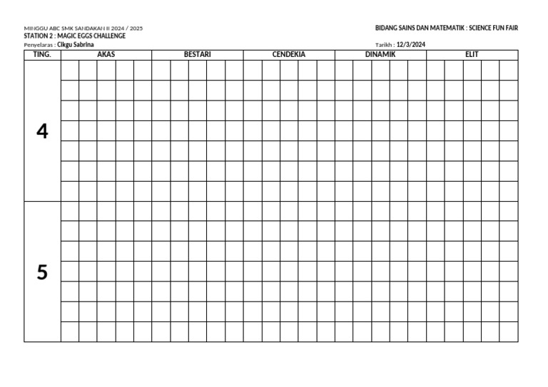 Minggu ABC Magic Eggs | PDF