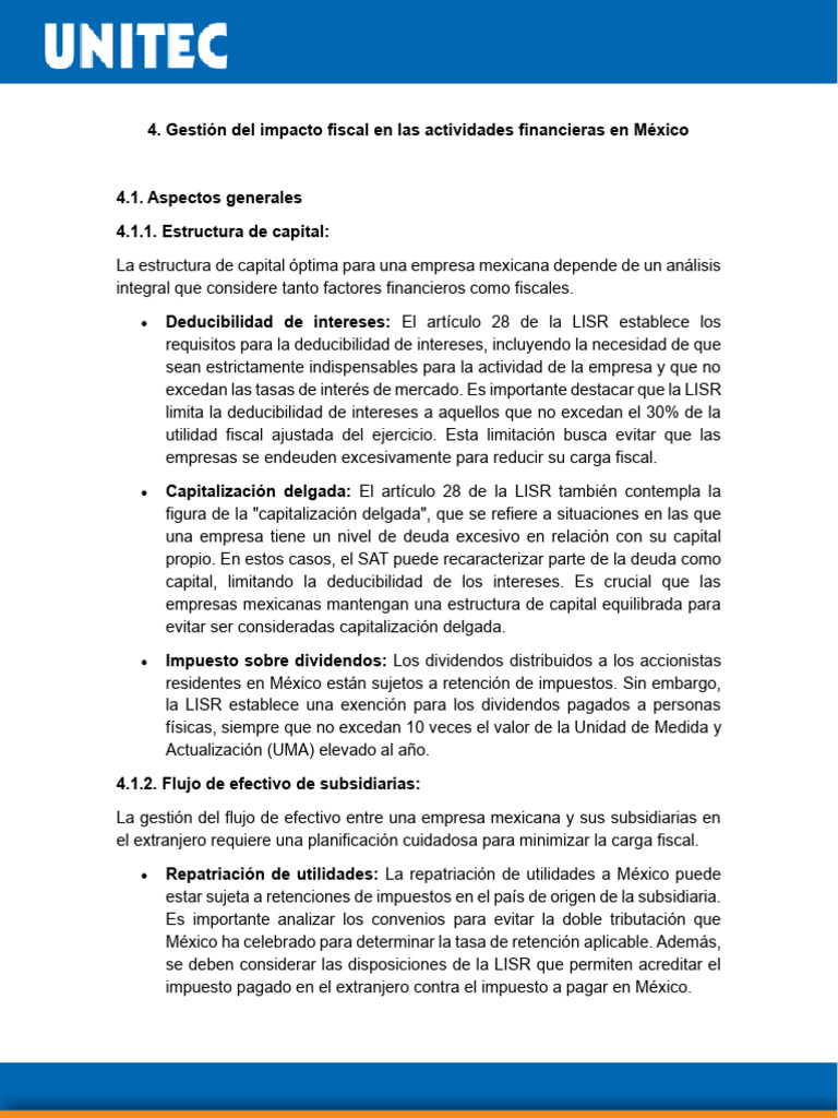 Estrategia Fiscal Integral - Semana 4 | PDF | Business | Sector privado