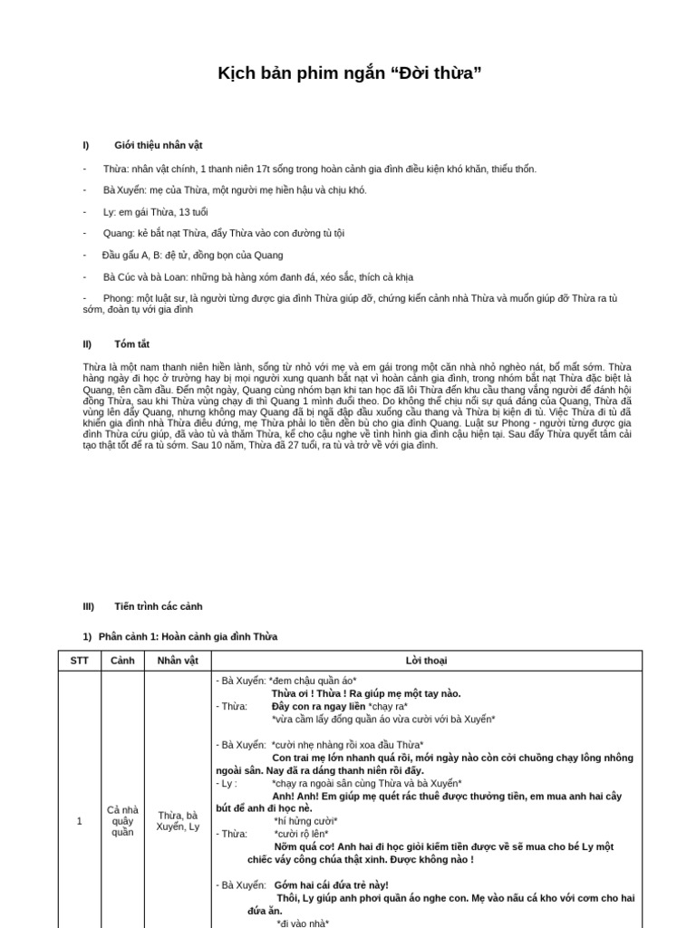 KiÌ CH Baì N Phim | PDF