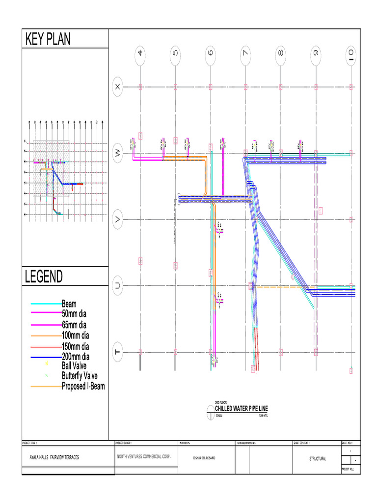 FT - Chilled Water-Shop Drawings | PDF