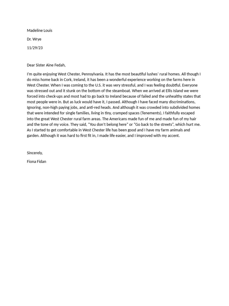 USII Task 1 Immigration | PDF