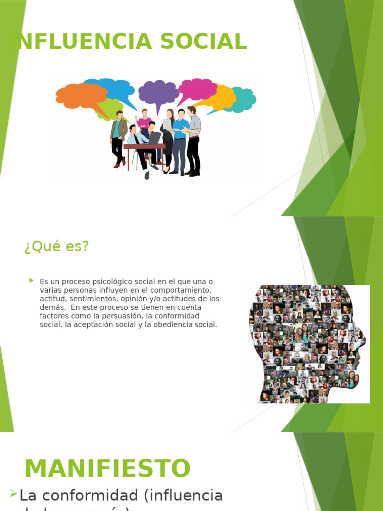 INFLUENCIA SOCIAL | PDF