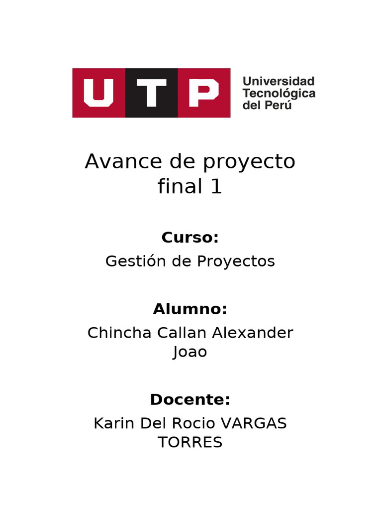 Segundo Avance GP | PDF | Software | Business