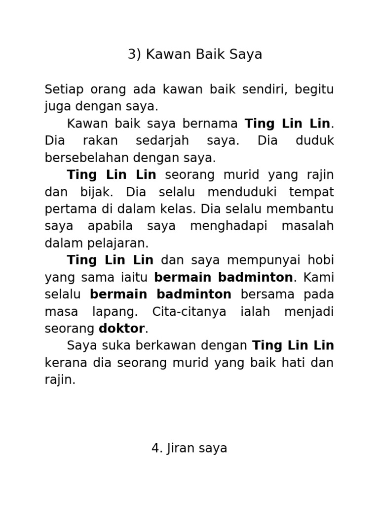 Kawan Baik Saya | PDF
