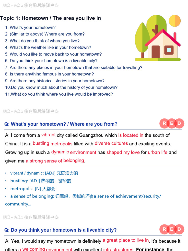 冲刺Speaking Lesson 2 | PDF