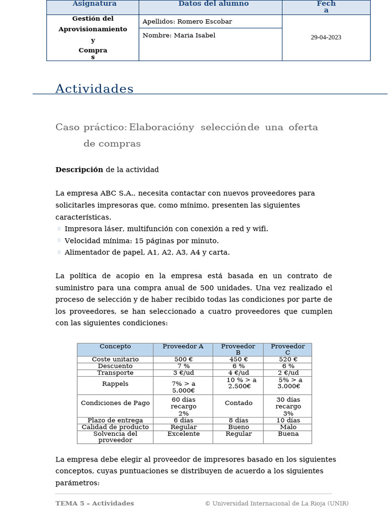 Tarea Log Romero Maria | PDF