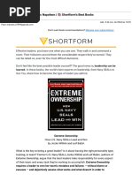Extreme Ownership Book Summary & Key Takeaways | PDF | Disciplines ...