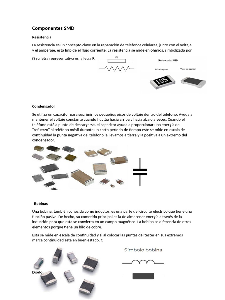 Componentes SMD | PDF