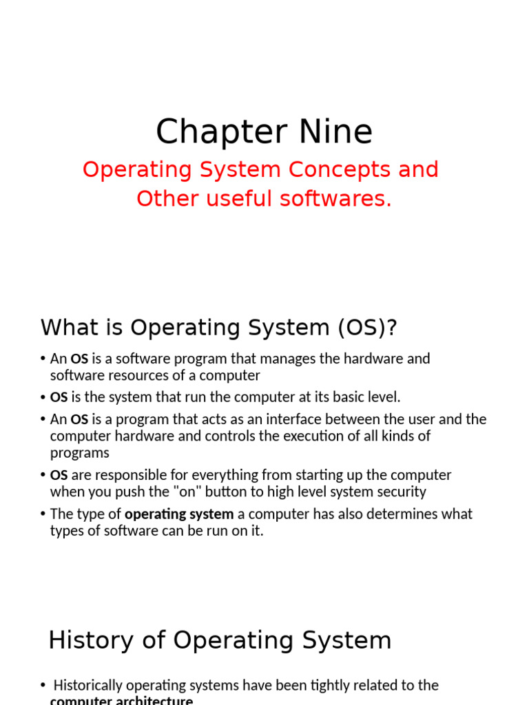 MAINT Chapter 9 | PDF | File System | Operating System