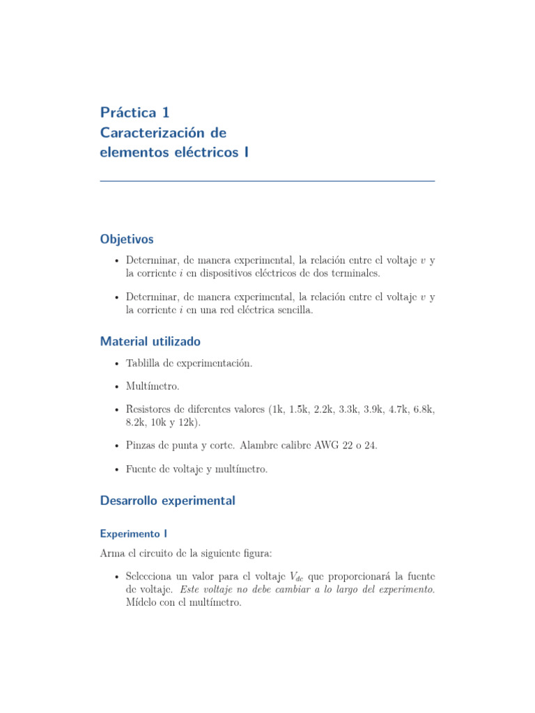 Practica Pdf Red Eléctrica Voltaje