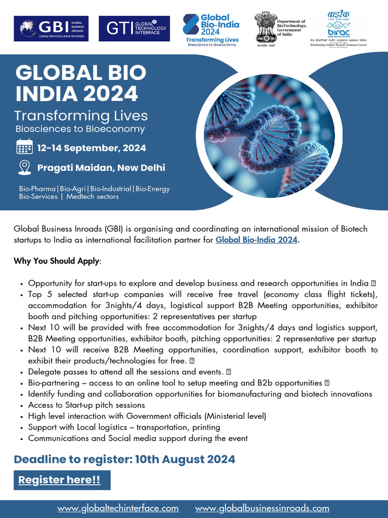 GBI Innovation Call Brochure 2024 | PDF