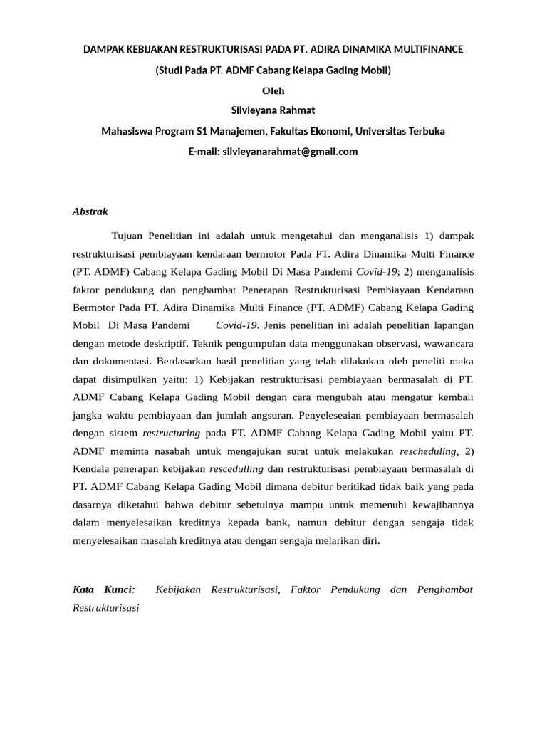 Silvieyana Rahmat - Tugas 3 KARIL | PDF