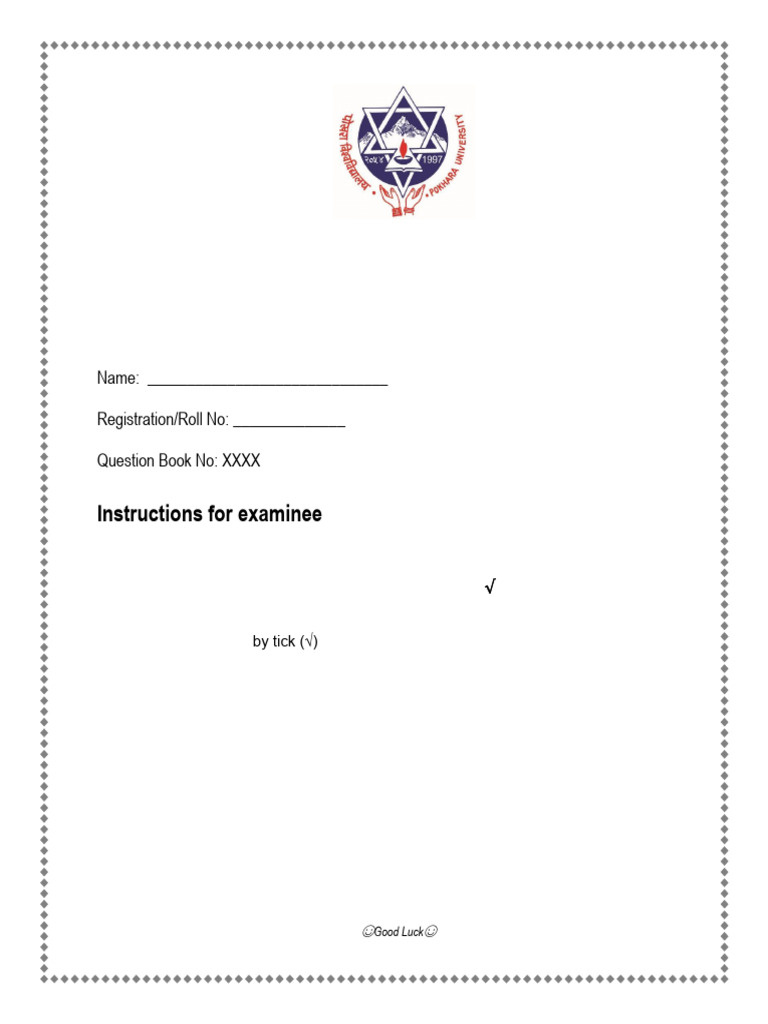 Model Question SoE Entrance | PDF | Function (Mathematics) | Mathematics
