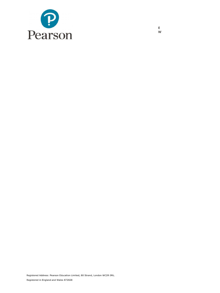 Pearson Centre Recognition Confirmation | PDF