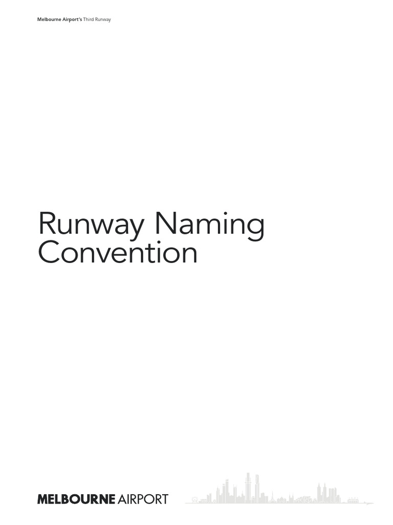 Runway Naming Convention | PDF