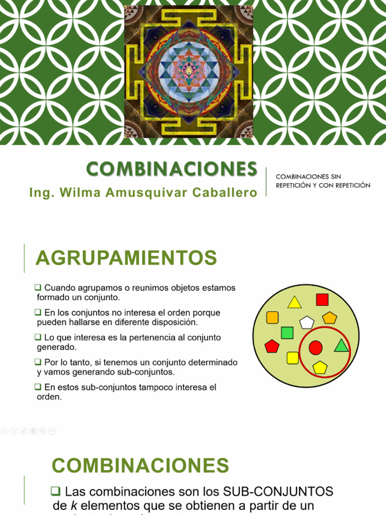 COMBINACIONES | PDF