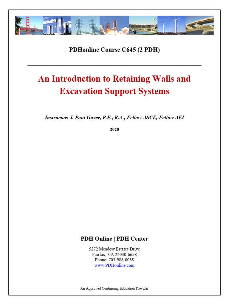 An Introduction To Slope Stability and Protection R1 | PDF | Mechanical ...