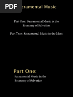 Musicam Sacram (Full) | PDF | Mass (Liturgy) | Anglicanism