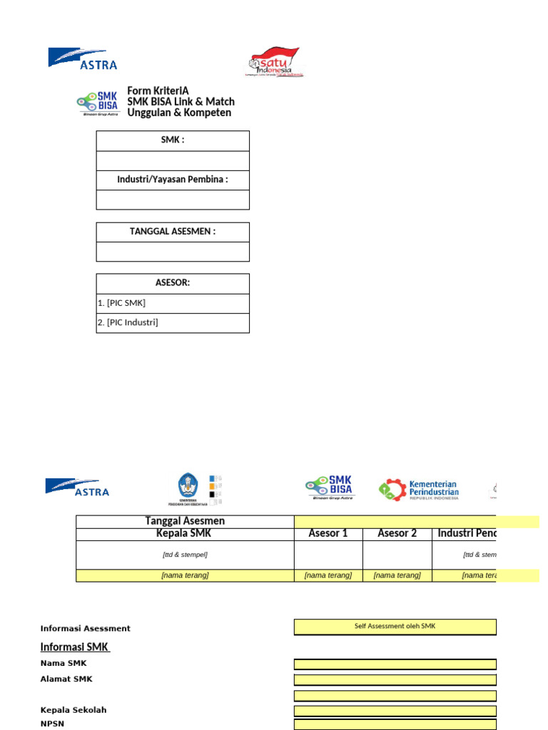 Asessment SMK Rejuvinasi 2023 | PDF