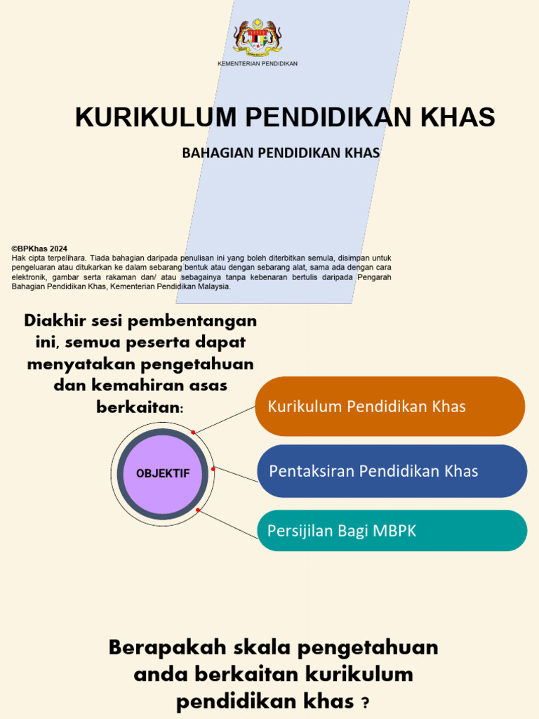 2024 07 02 Ppi - Slide Kurikulum Pendidikan Khas | PDF