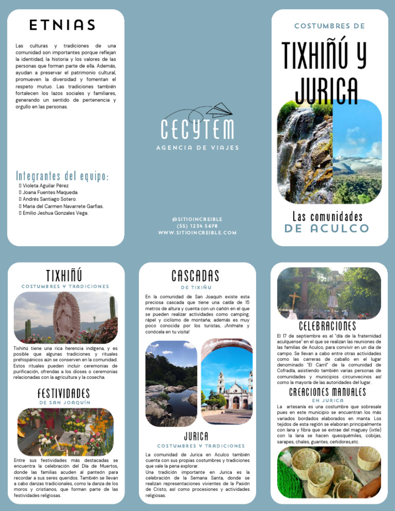 Folleto tríptico agencia de viajes México elegante azul_20240502_173240 ...