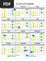 2024 Payroll Calendar Overview | PDF
