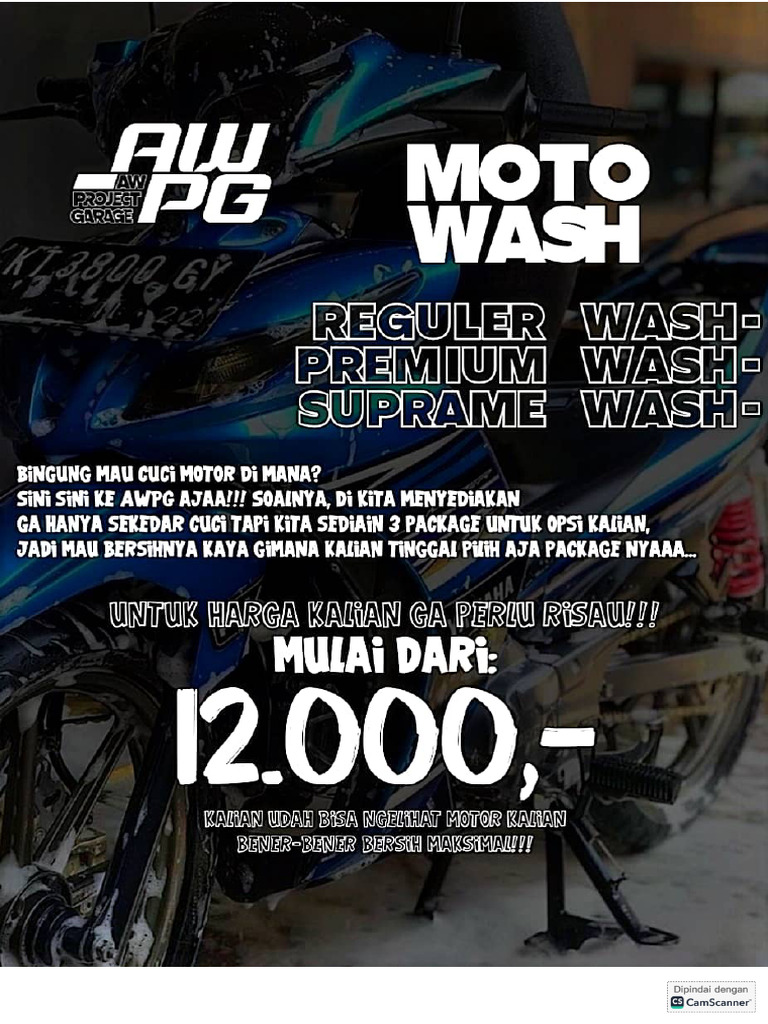 Moto Wash | PDF