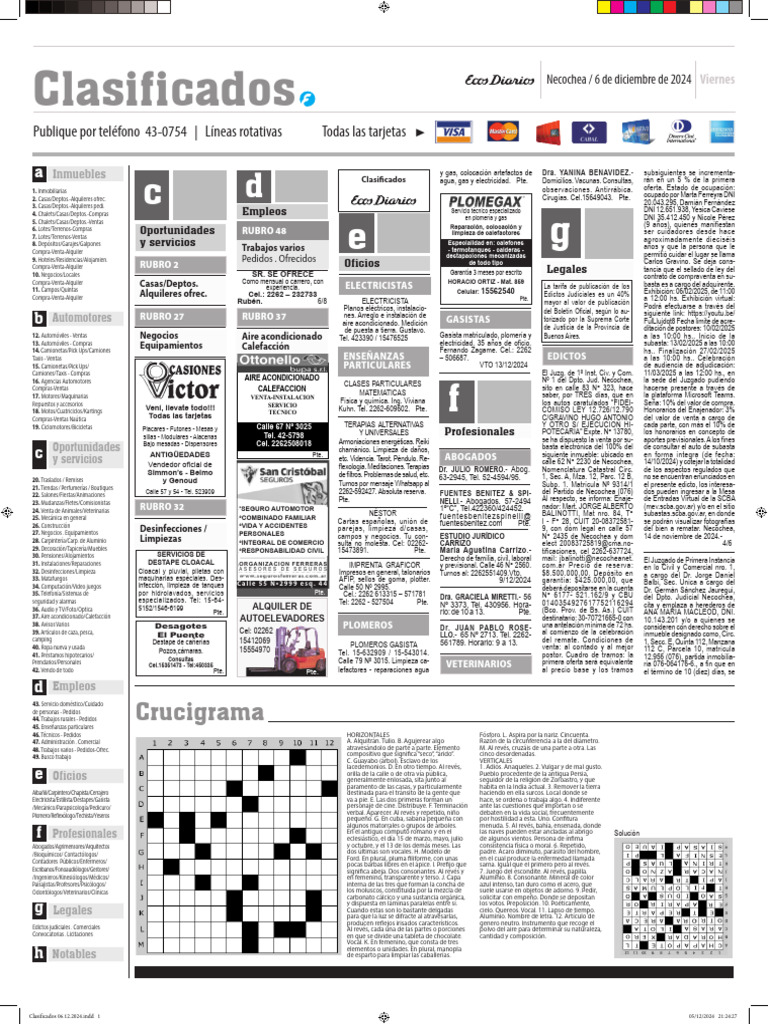 Clasificados 06 | PDF