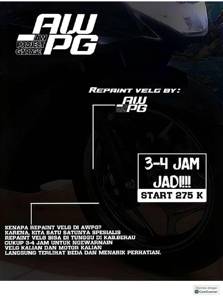 Repaint velg di AWPG kenapa sih? | PDF
