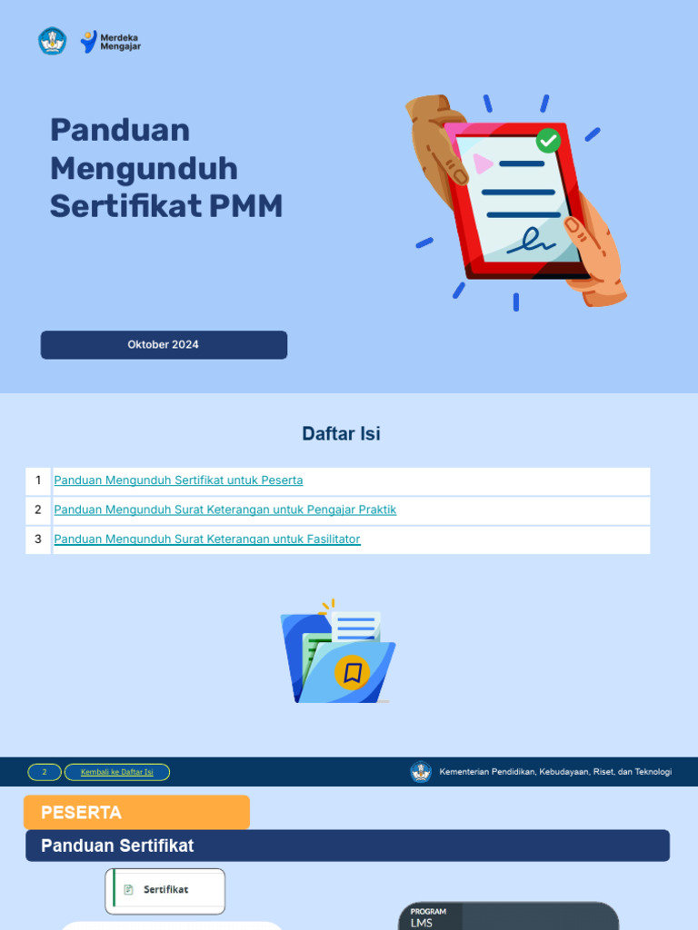 Panduan Mengunduh Sertifikat PGP | PDF