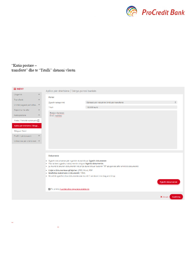 Njoftim Rreth Transfertave Kombëtare Dhe Ndërkombëtare Dalëse 20240716 075433 | PDF