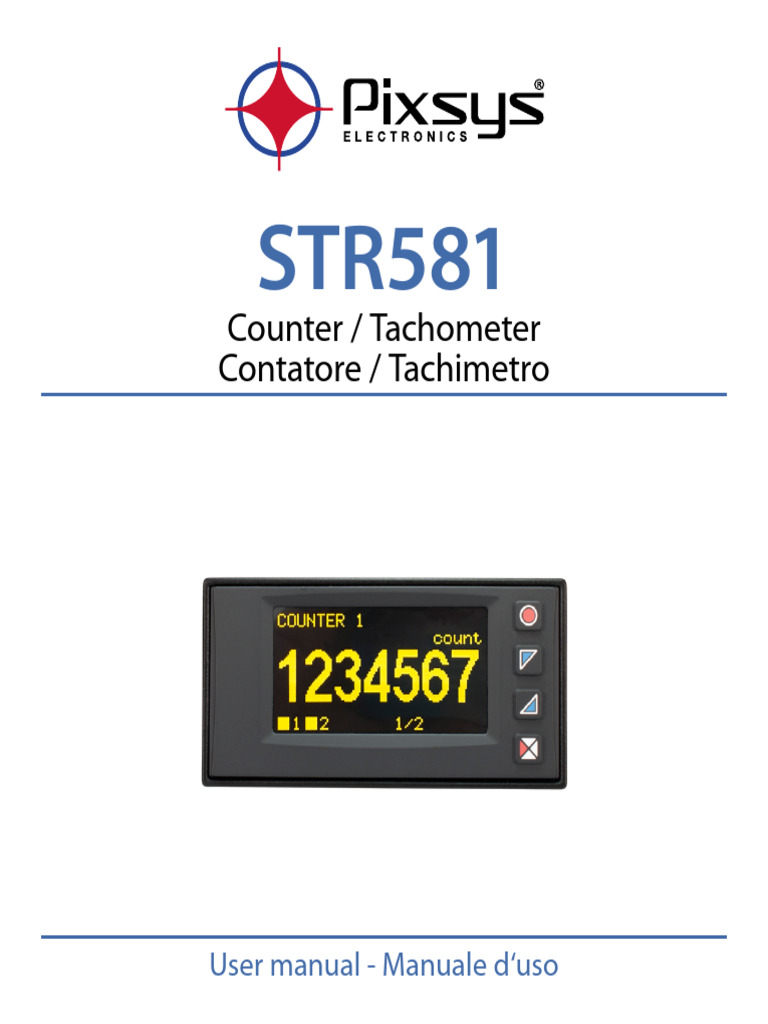 STR581 Manual | PDF | Parameter (Computer Programming) | Power Supply