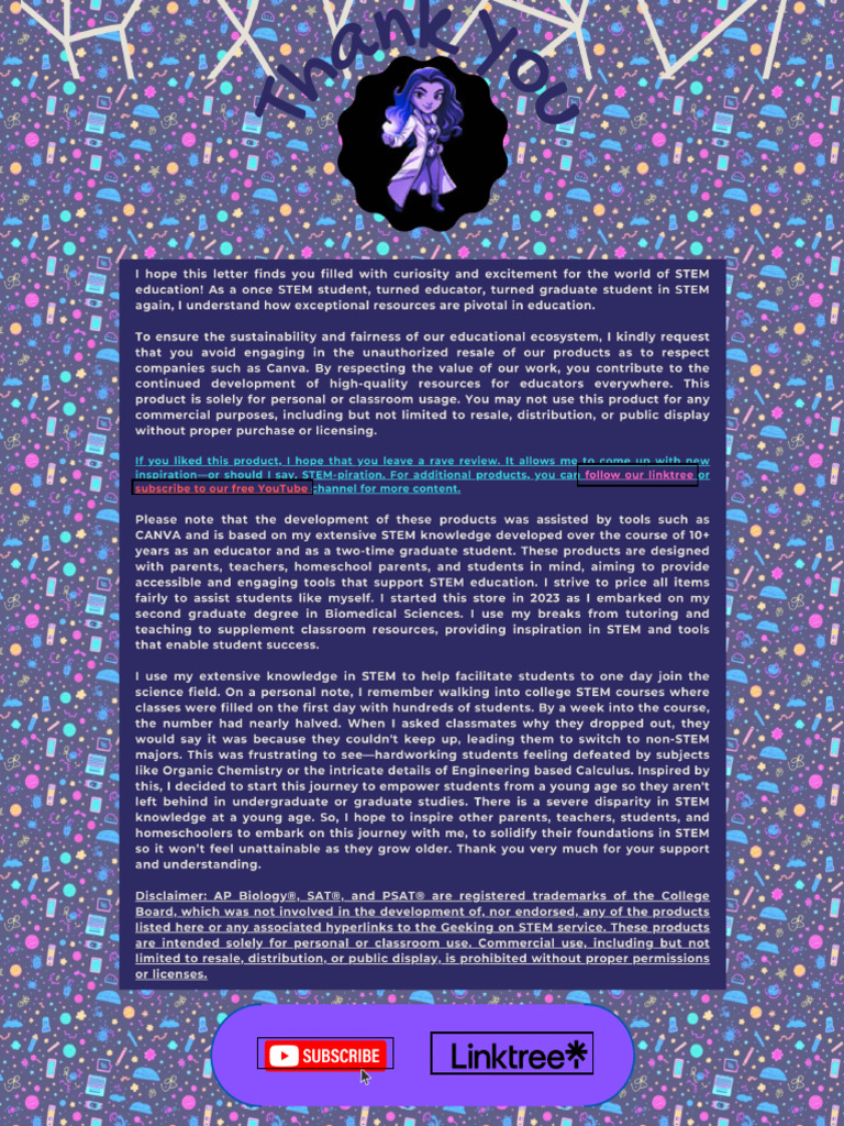 01 - AP Biology UNIT 1 Chemistry of Life Structure of Water & Hydrogen ...