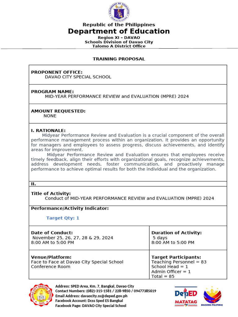 MPRE-2024-SY-2024-2025 | PDF | Learning