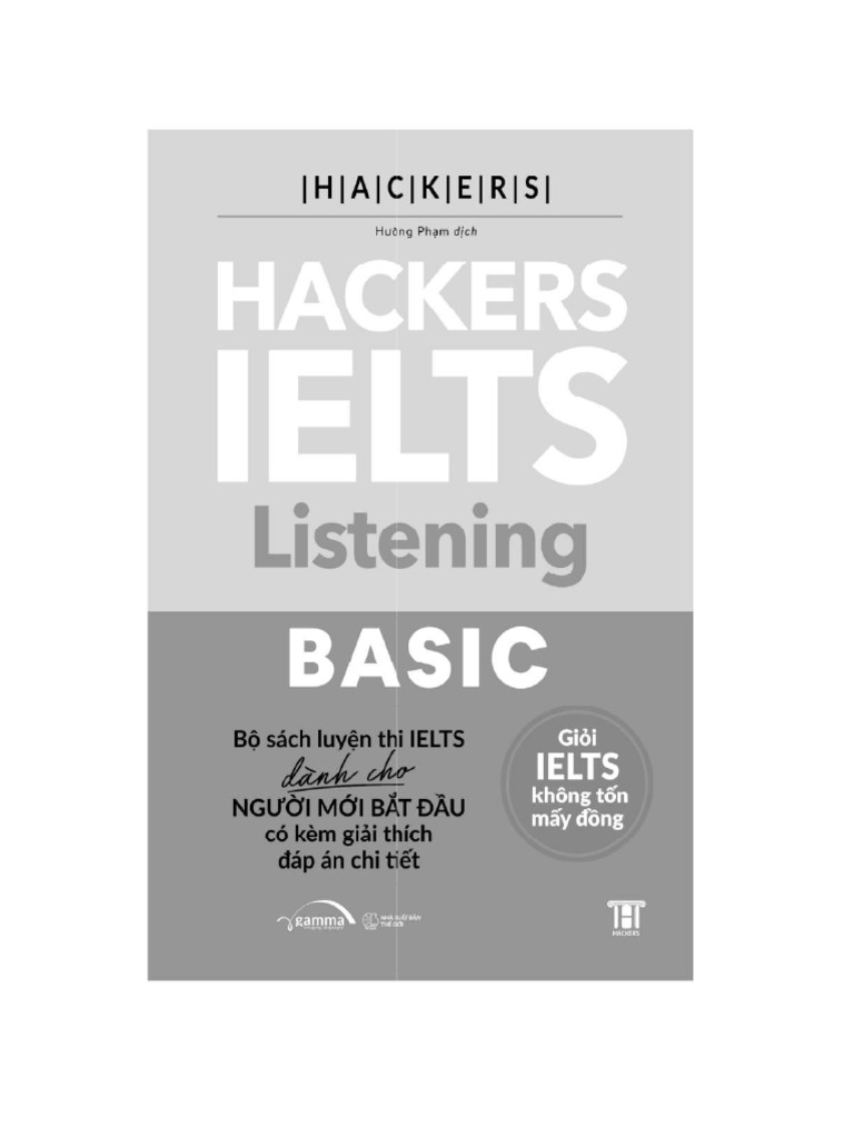 Hacker Ielts Listening Basic Full | PDF