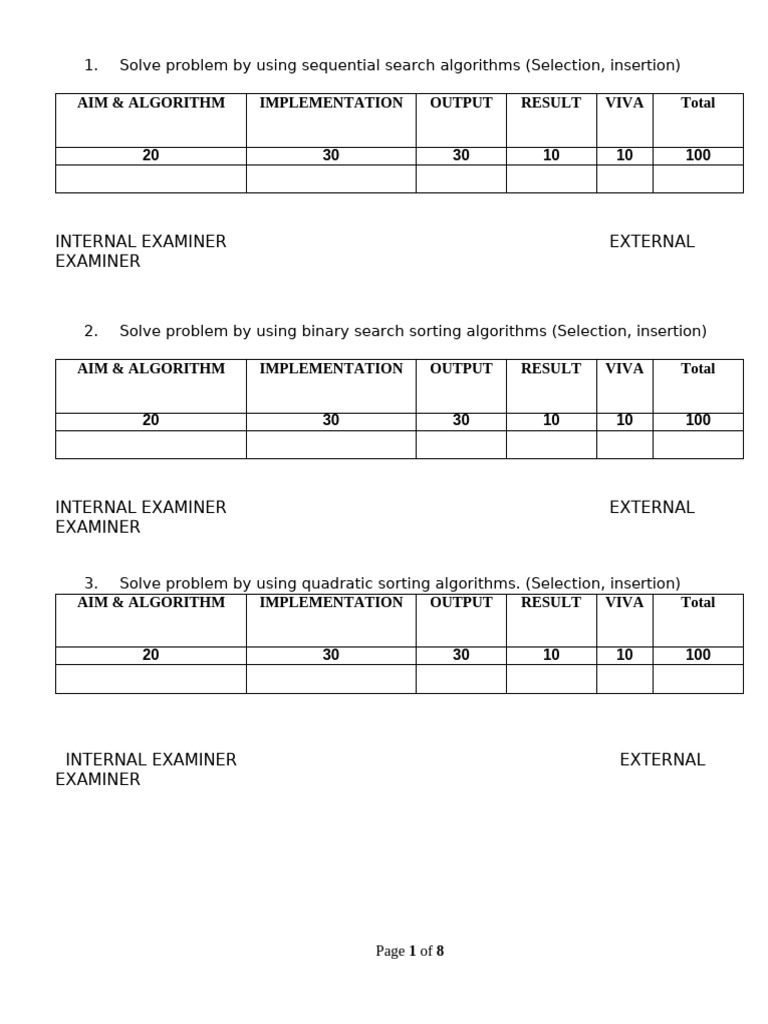 CS3381 SET8 | PDF | Algorithms | Java (Programming Language)