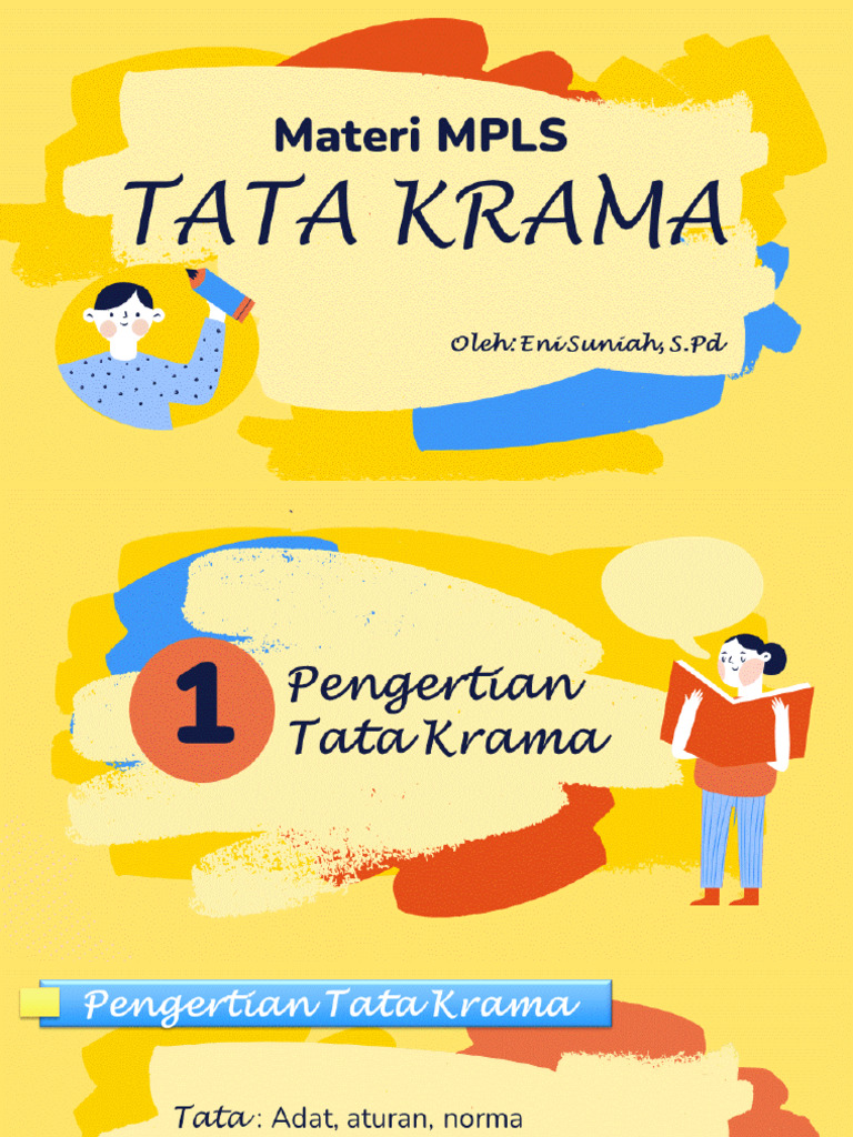 Materi Mpls - Tata Krama | PDF