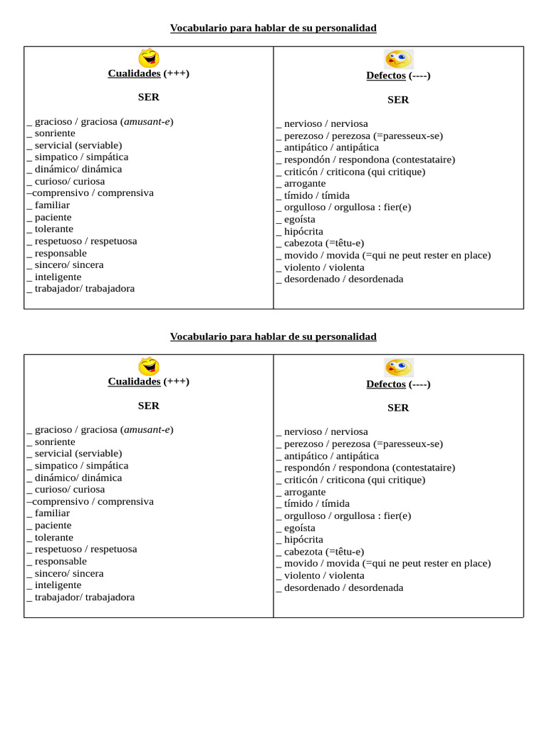 Lex personalidad | PDF