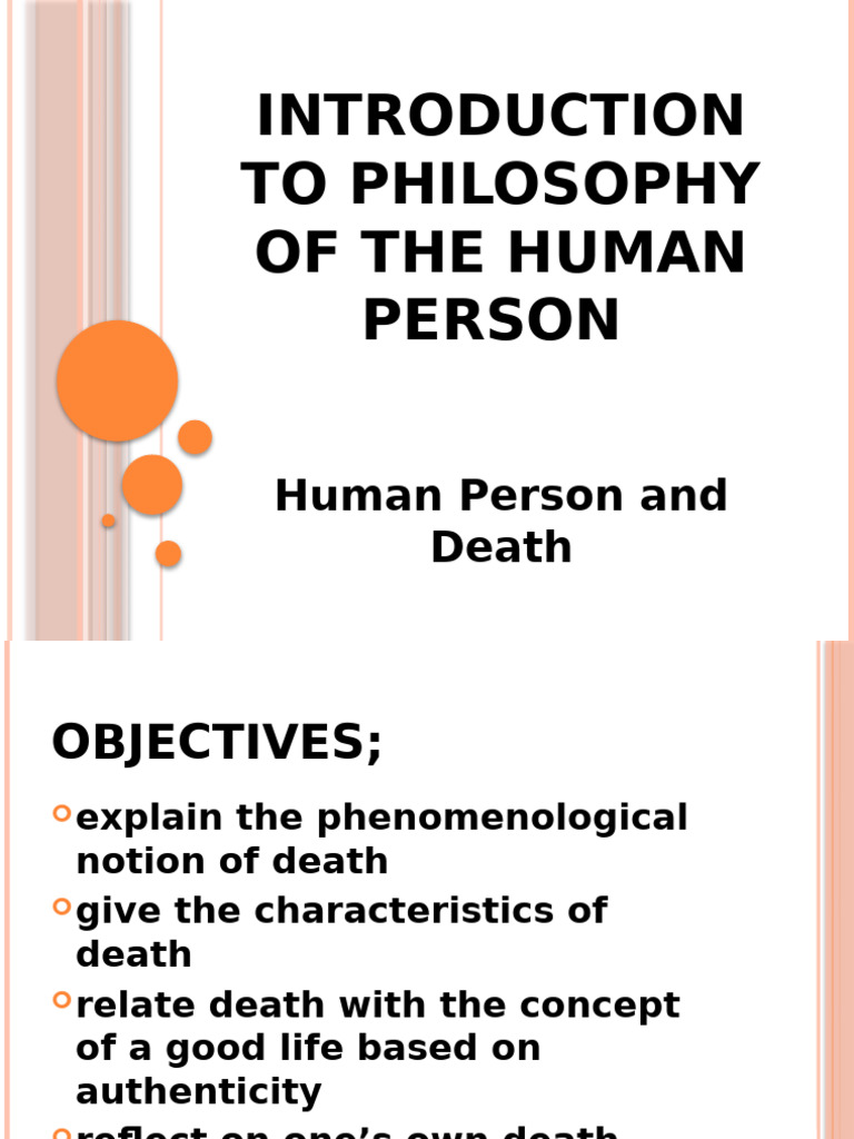 Understanding Death and Authenticity | PDF | Contemporary Philosophy ...