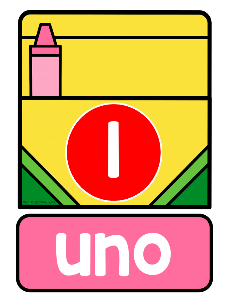 02 Numeros1 10 Crayola Didactik | PDF
