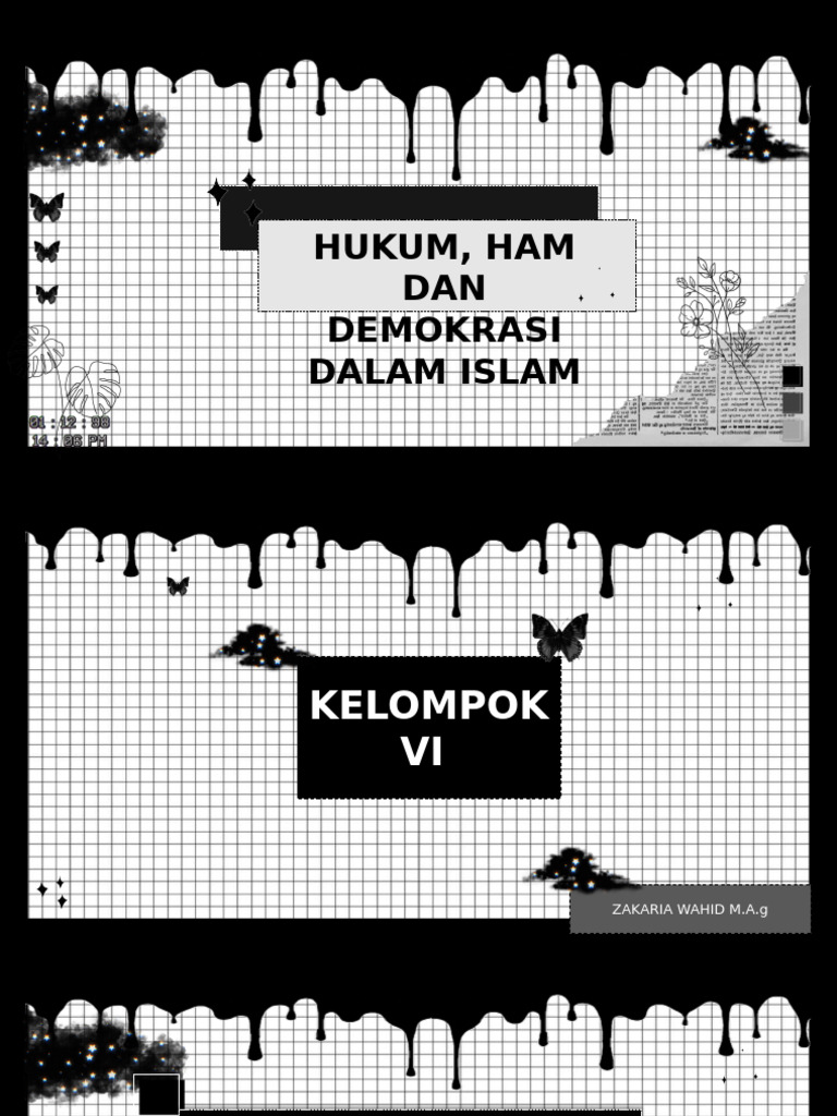 Hukum HAM Dan Demokrasi Dalam Islam - KELOMPOK VI | PDF