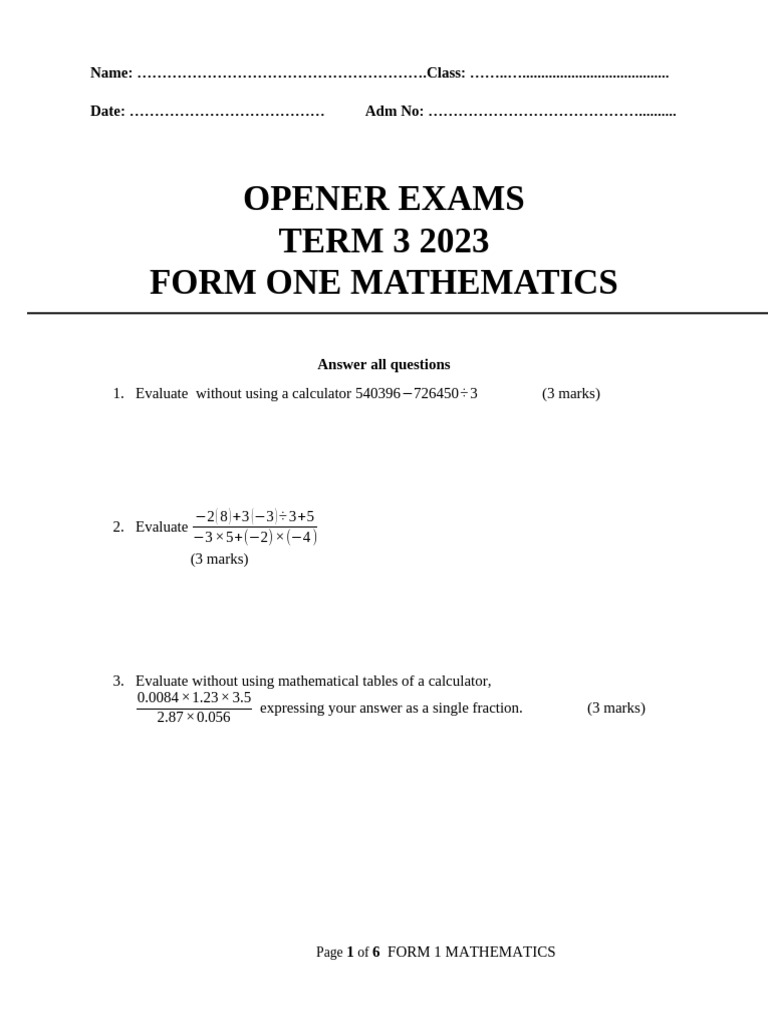 MATHS F1 | PDF | Circle | Mathematics