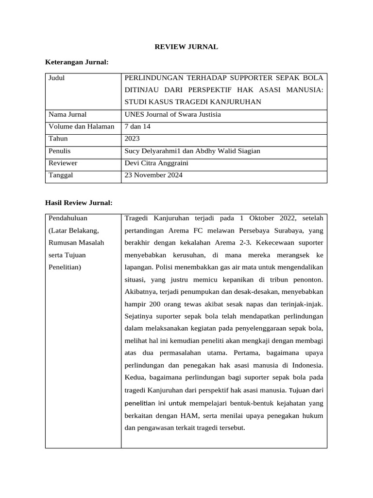 Template Review Jurnal (3) (1) | PDF