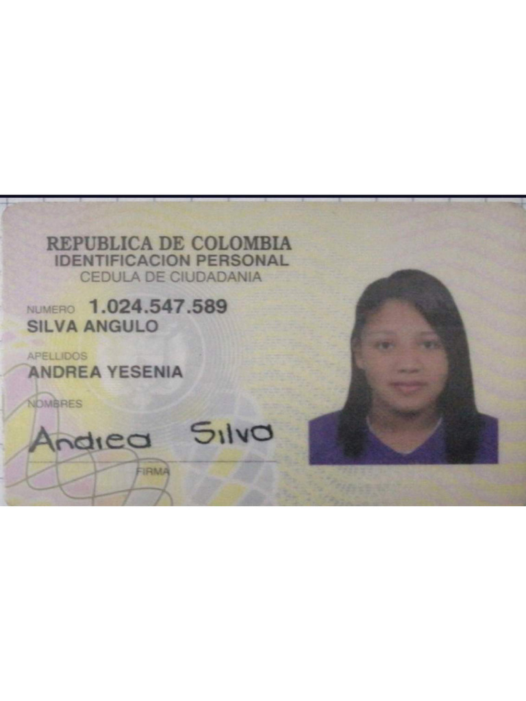 Cédula Andrea | PDF