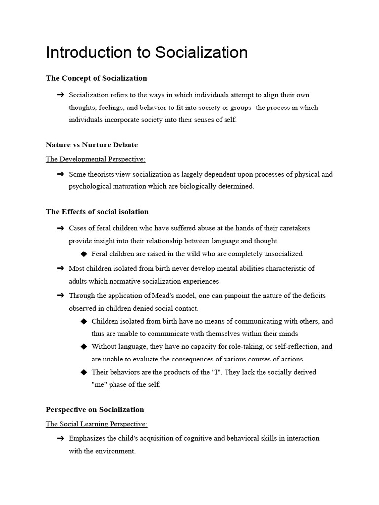 Understanding Socialization Processes | PDF | Morality | Socialization