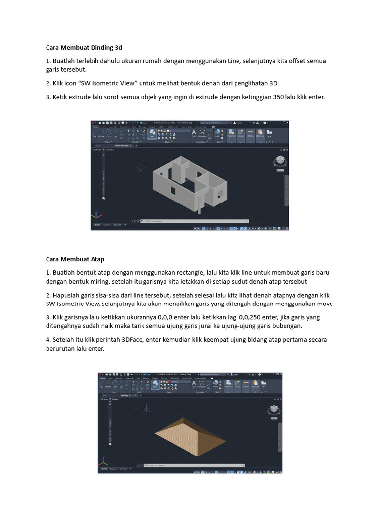 Febby Anggraini 1CC Modul Autocad | PDF