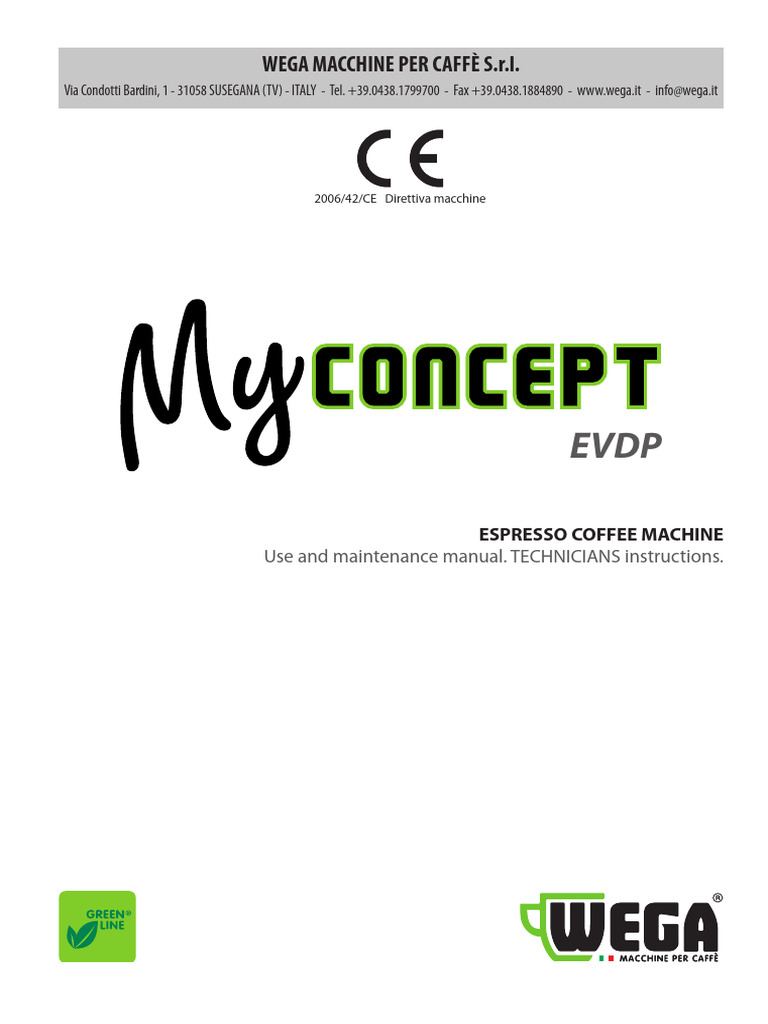 WEGA Myconcept Technical Manual New | PDF | Boiler | Personal Protective Equipment