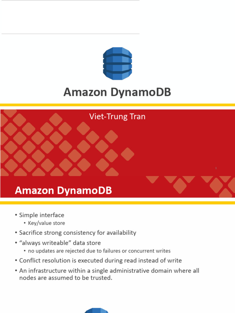 4.3_amazon_dynamodb | PDF | Computing | Computer Science