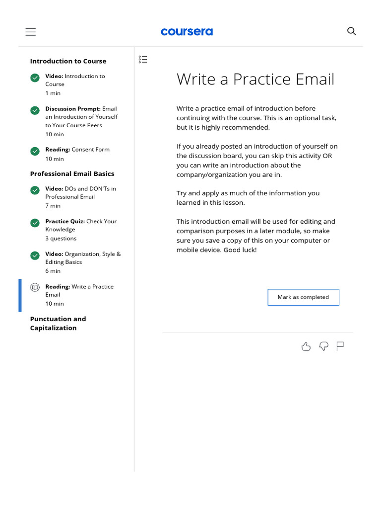 (Activity) Write A Practice Email | PDF
